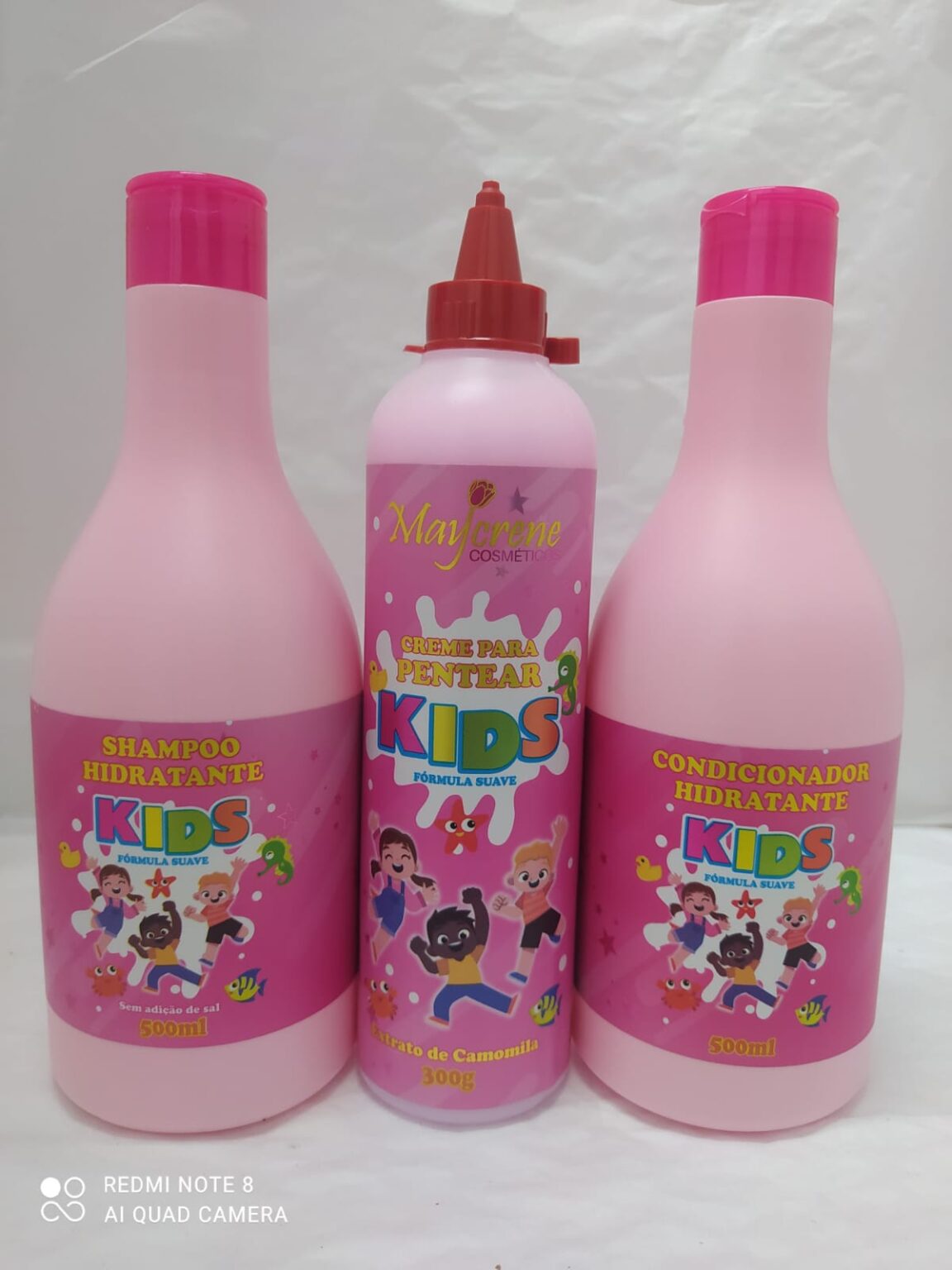 KIT KIDS INFANTIL MENINA 3 ITENS MAYCRENE - Atacadão dos Cosméticos Macapá