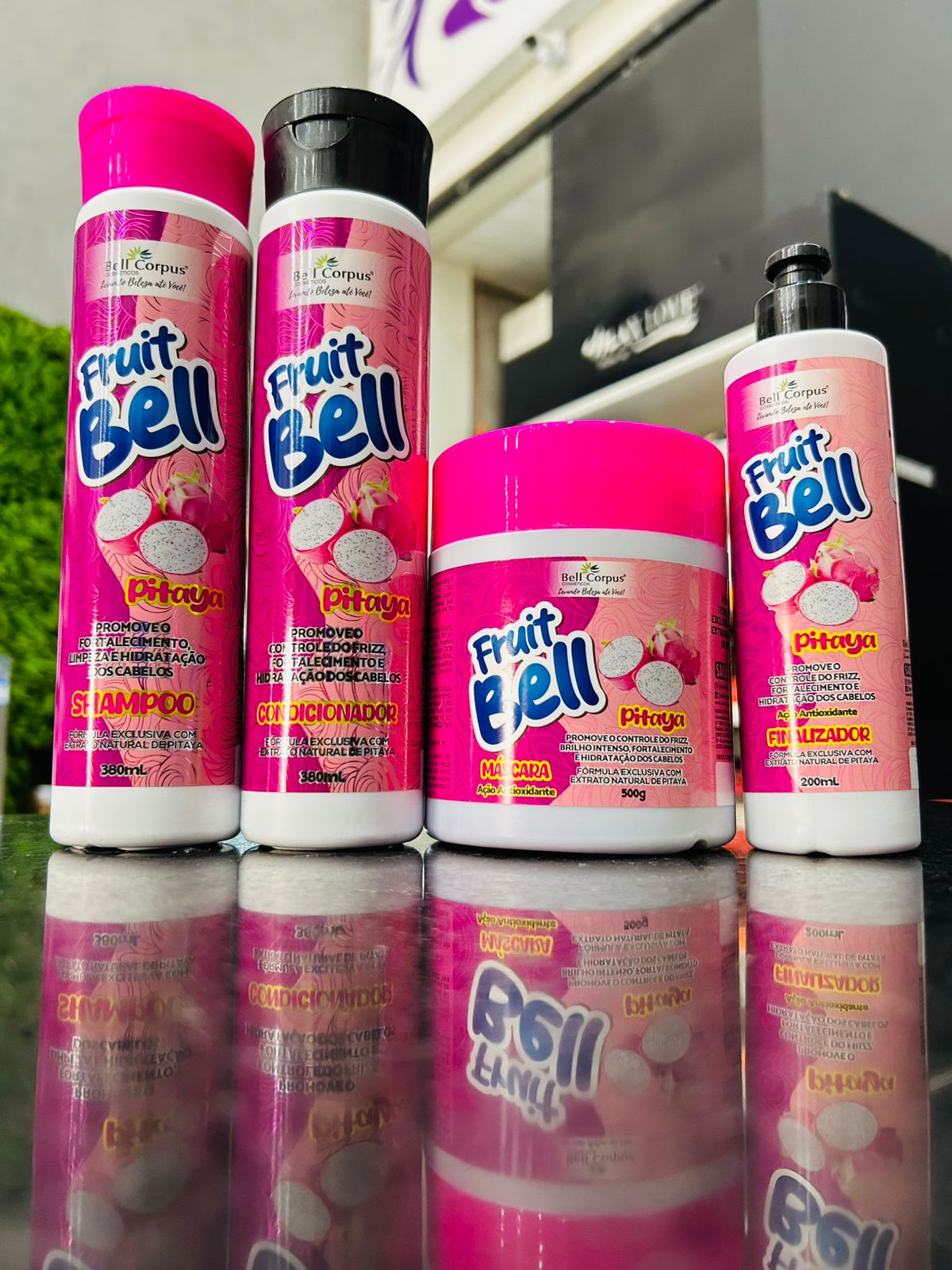 Kit Capilar Fruit Bell Pitaya 4 Itens BLC - Atacadão dos Cosméticos Macapá