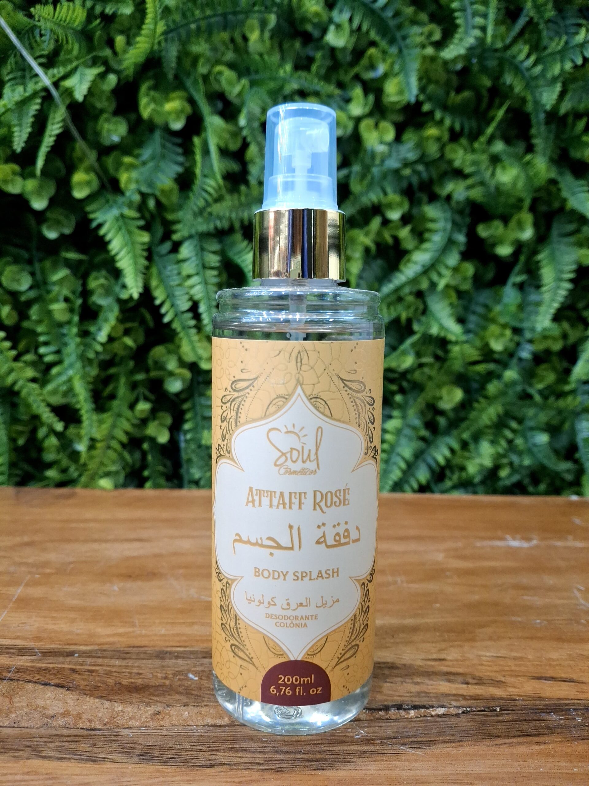 Body Splash Attaff Rosé 200ml SOUL - Atacadão dos Cosméticos Macapá