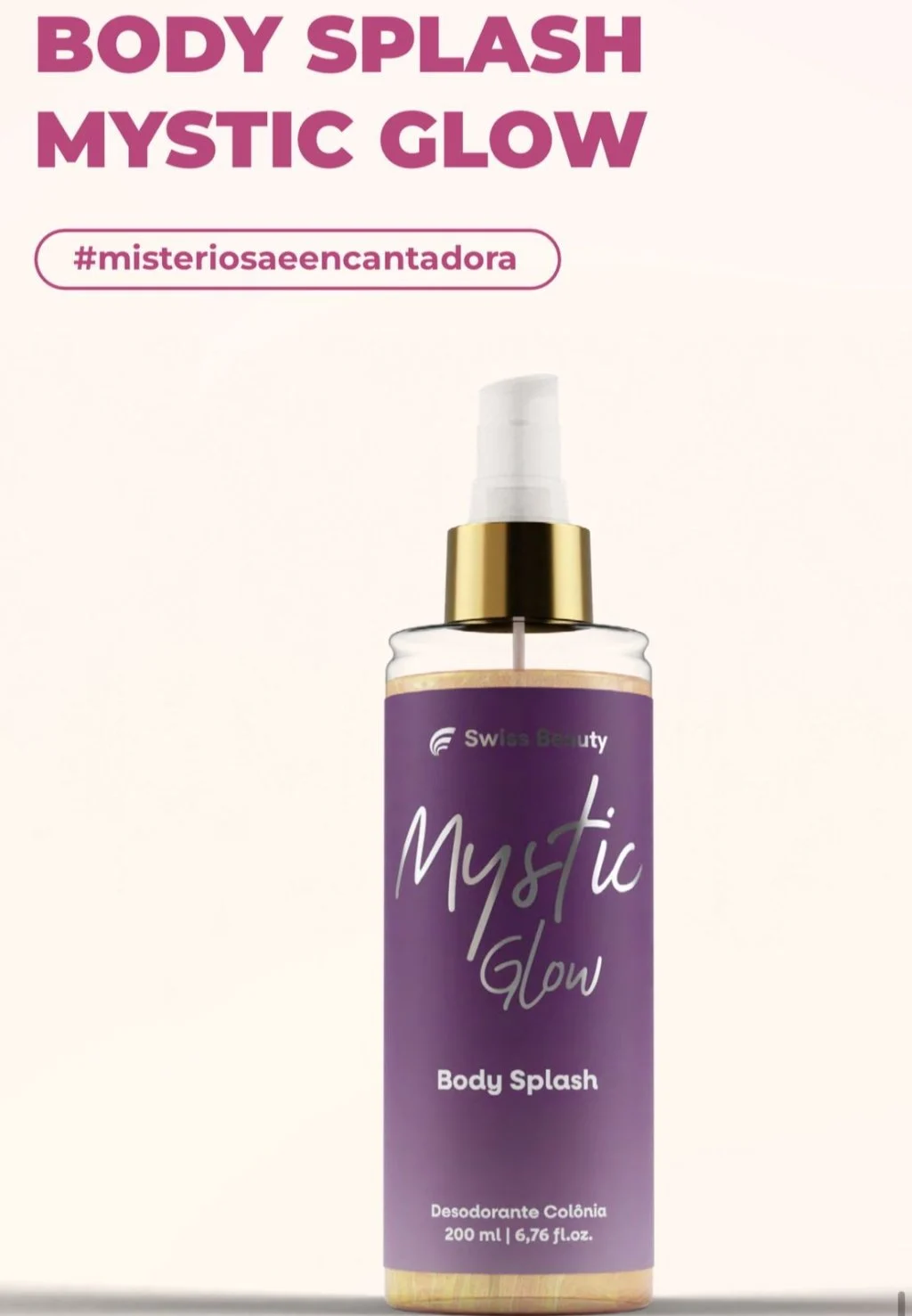 BODY SPLASH MYSTIC GLOW 200ML - Atacadão dos Cosméticos Macapá